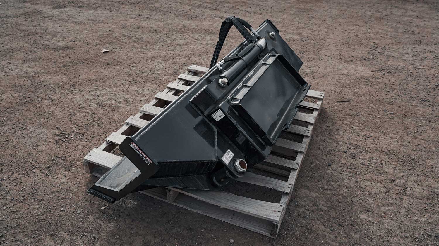 Mini Skid Steer Attachments - Side Dump Bucket