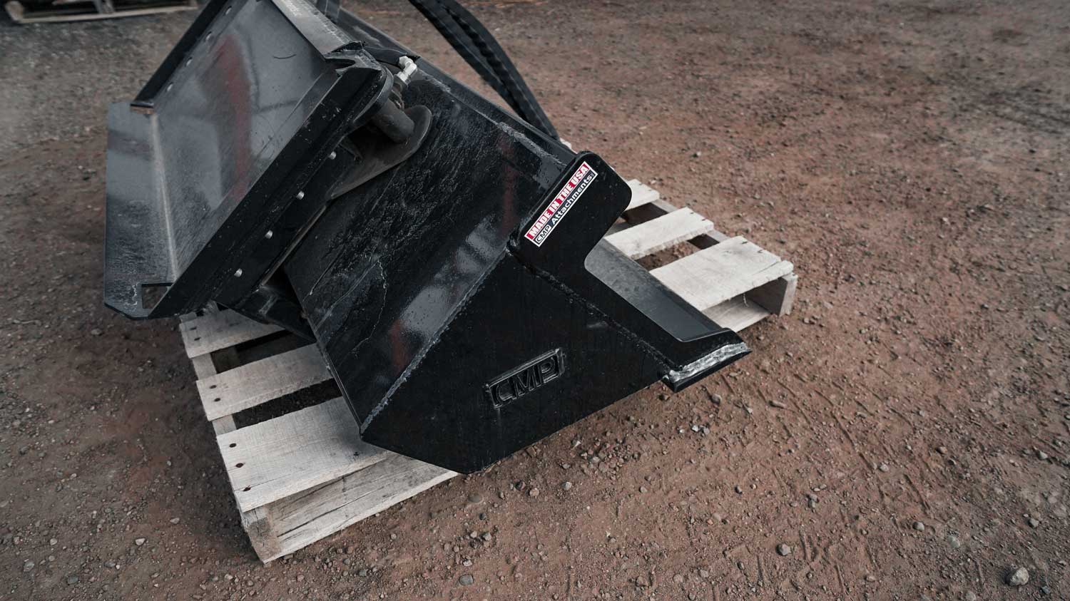 Mini Skid Steer Attachments - Side Dump Bucket