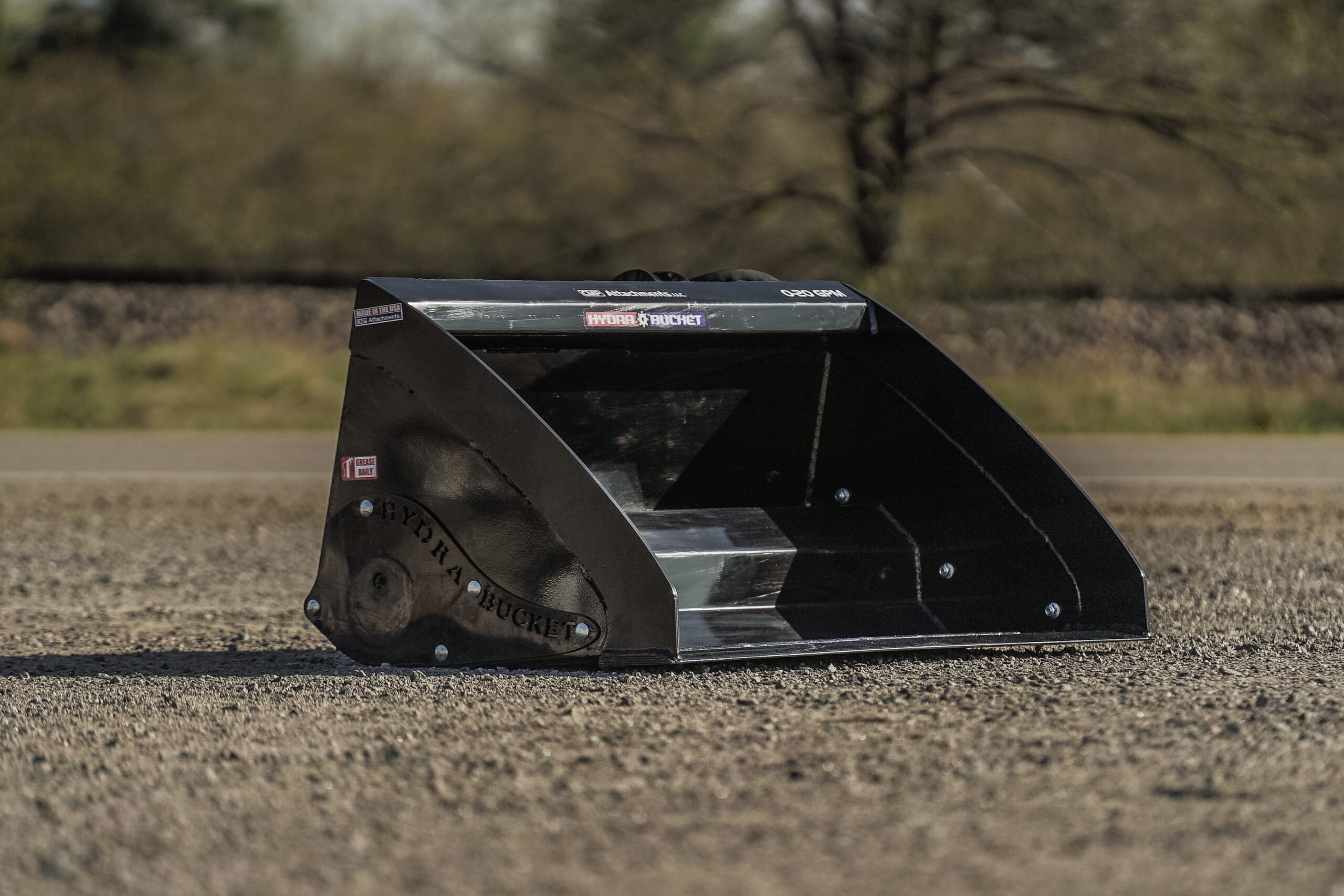 Mini Skid Steer Attachments - Soil Conditioner Bucket