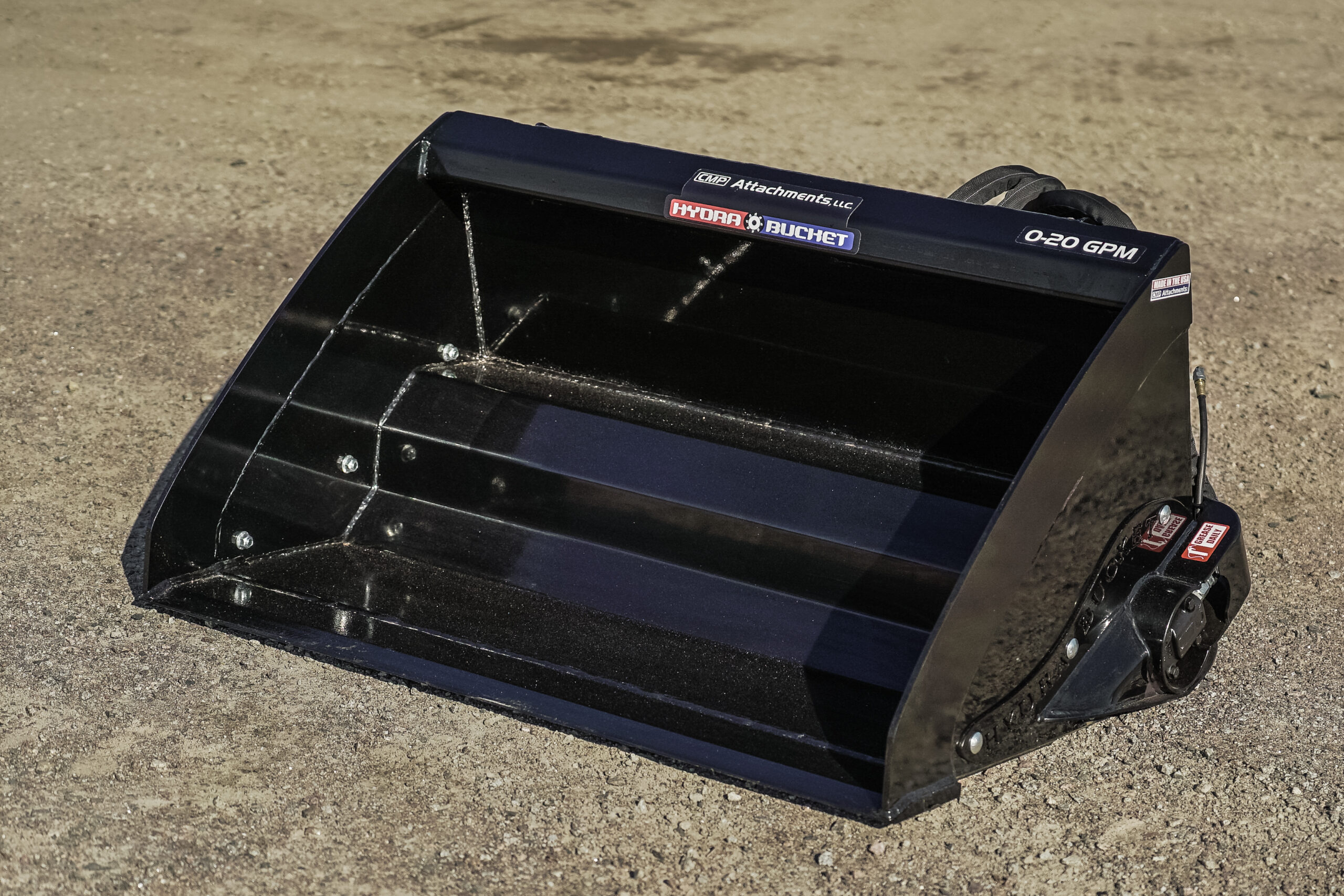 Mini Skid Steer Attachments - Soil Conditioner Bucket