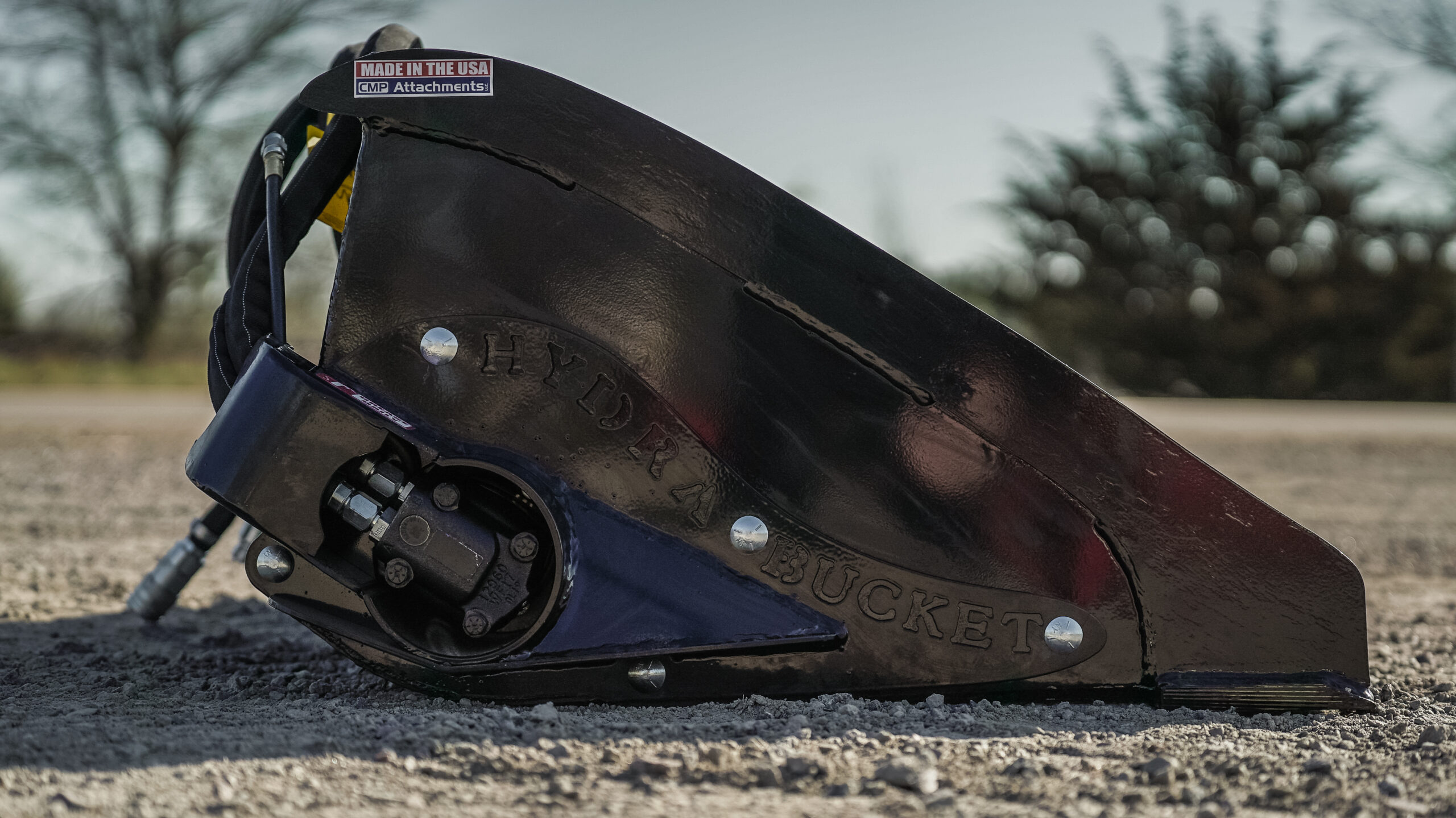 Mini Skid Steer Attachments - Soil Conditioner Bucket