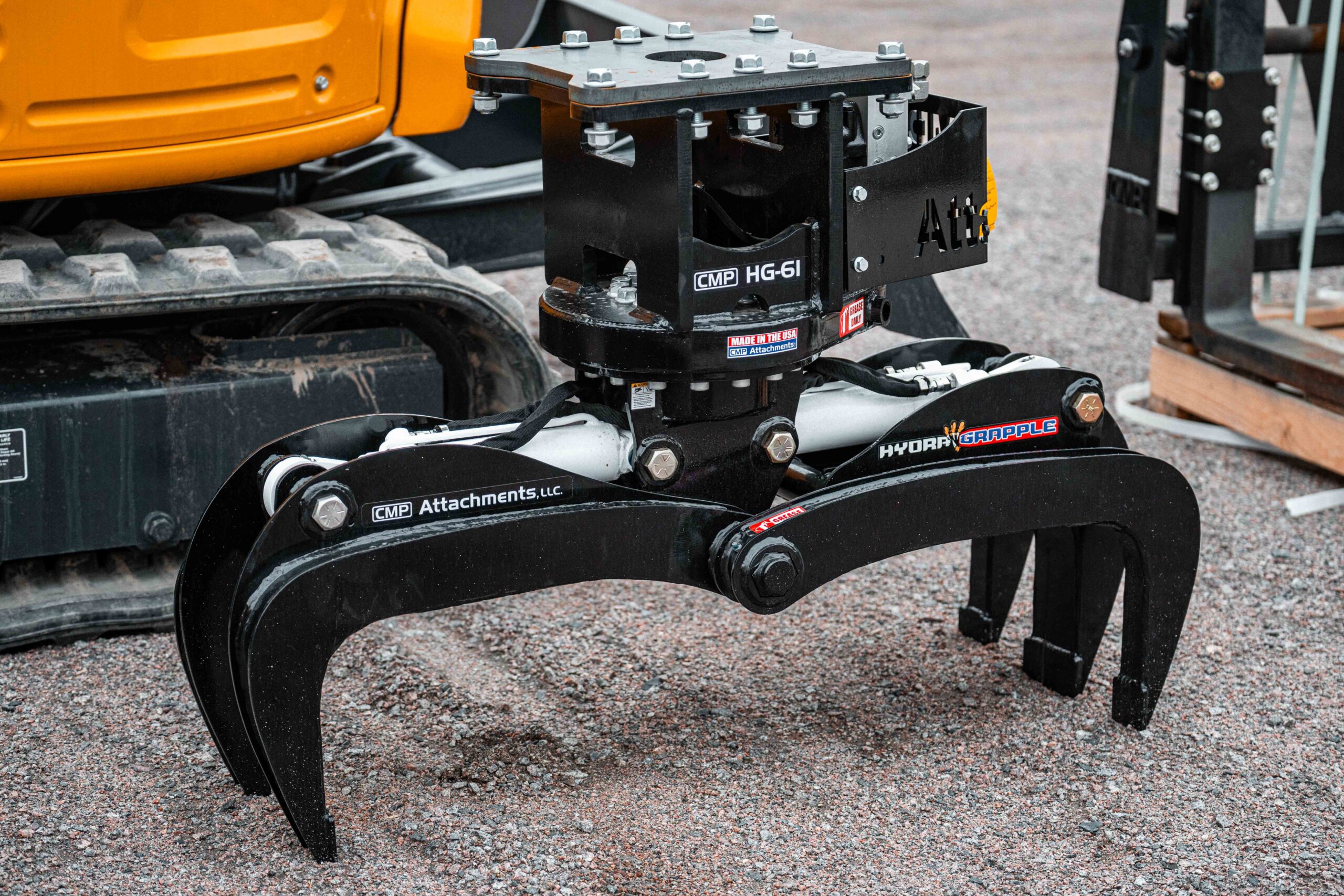 Buy Bypass Grapple Attachment for Excavators - CMP
